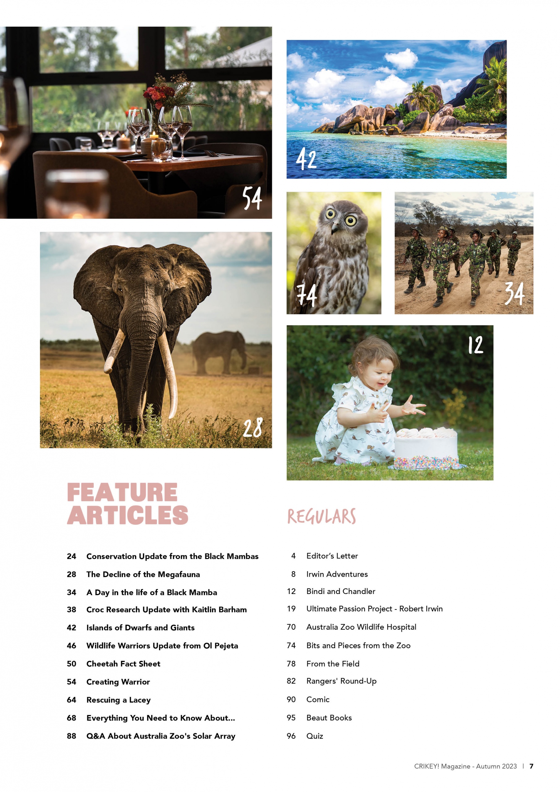 Crikey Magazine - Australia Zoo - The World’s WILDEST Magazine!