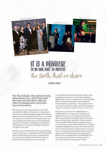 Crikey Magazine - Australia Zoo - The World’s WILDEST Magazine!